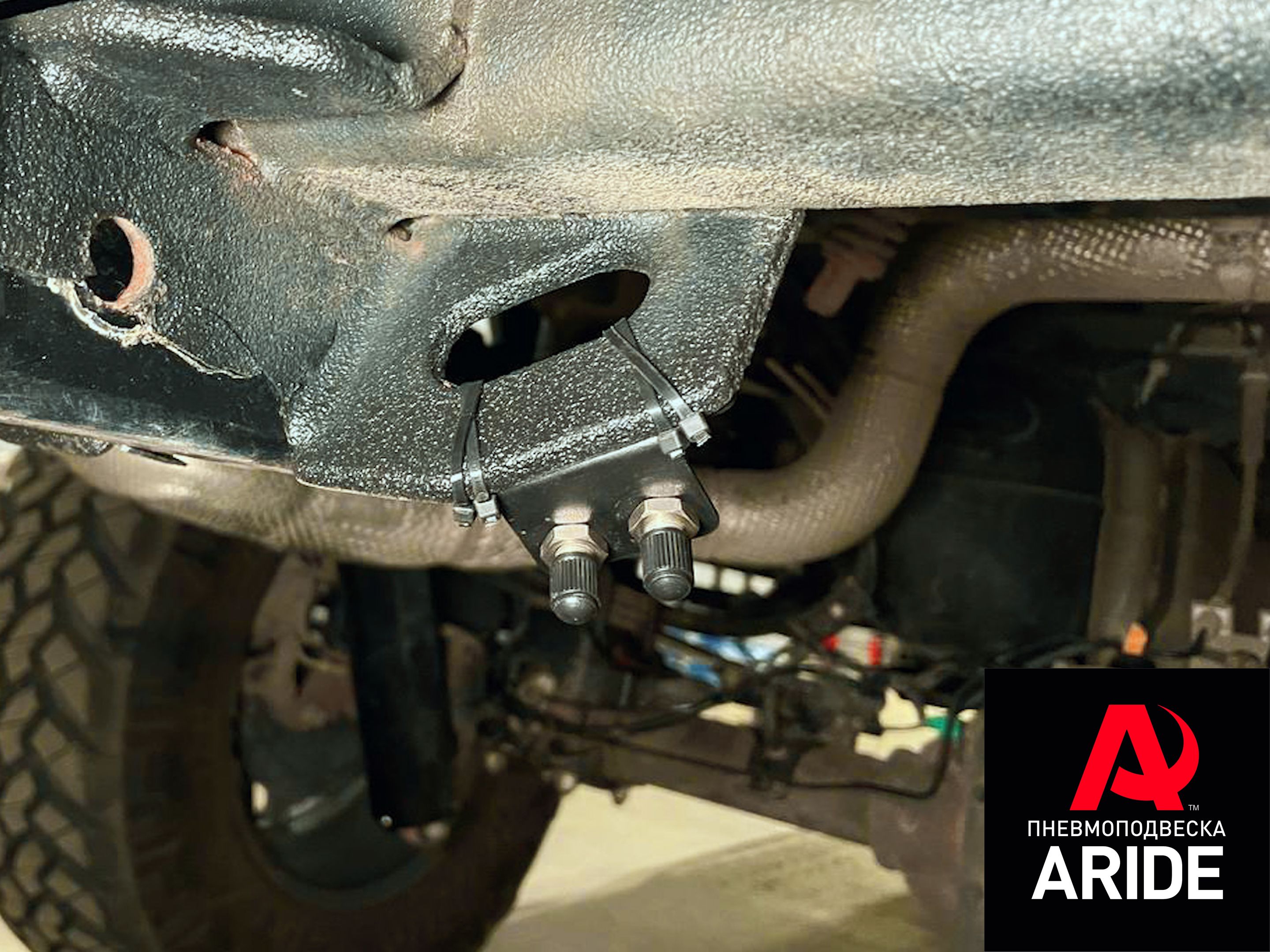 Наши проекты: Установка пневмоподвески на Ford Raptor – ARIDE